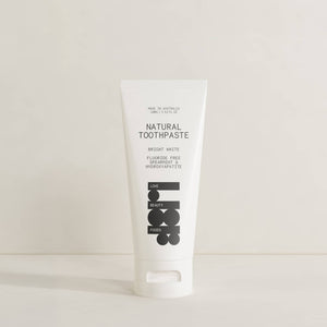 Mineral Rich, Flouride-Free Toothpaste. Natural Ingredients.