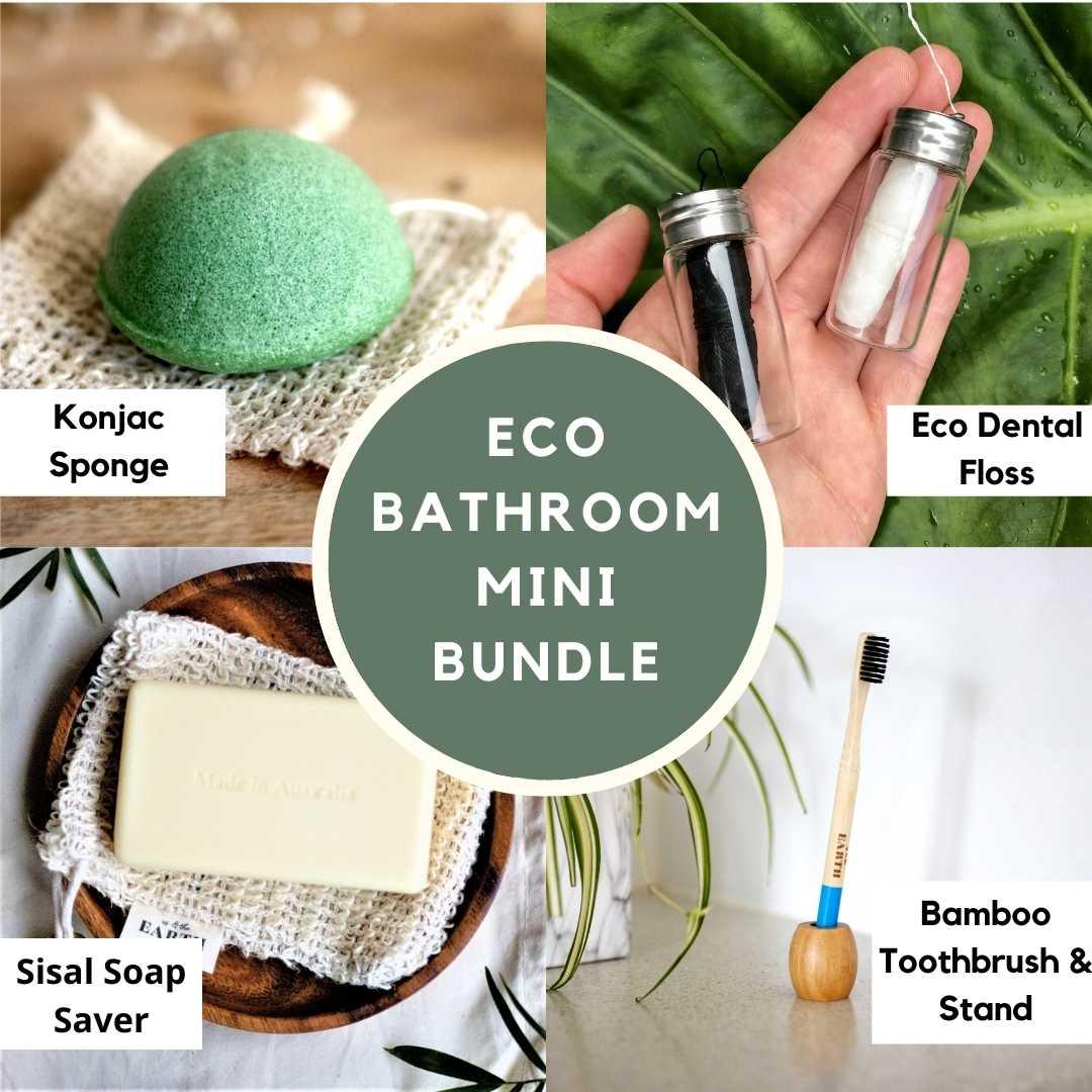 Eco Bathroom Mini Bundle: Sustainable Bathroom Essentials